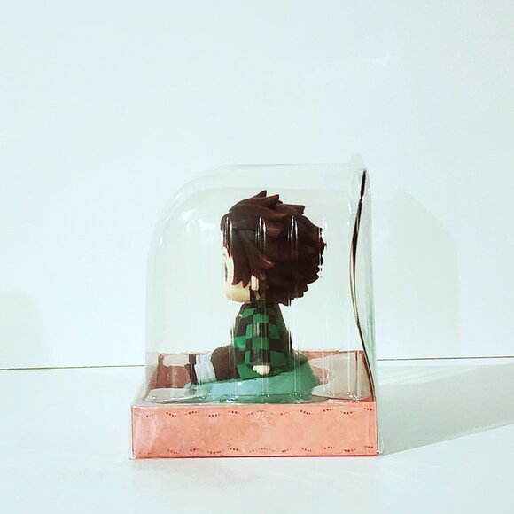 FuRyu | Accents | New Demon Slayer Tanjiro Kamado Solar Bobble Head ...